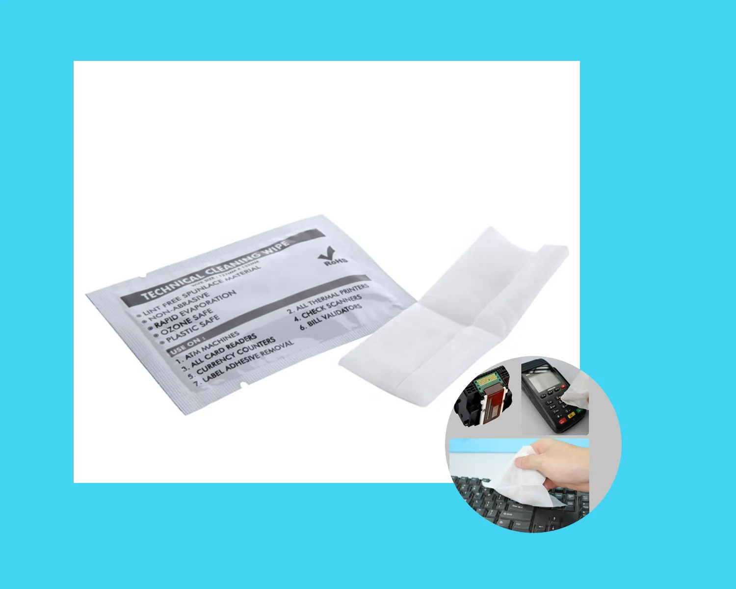 Printhead Cleaning Wipes - Cleaning Card Manufacturer Yousite