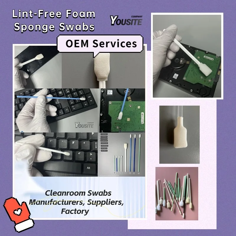 Lint-Free Foam Sponge Swabs : The Ideal Solution for Printer ...