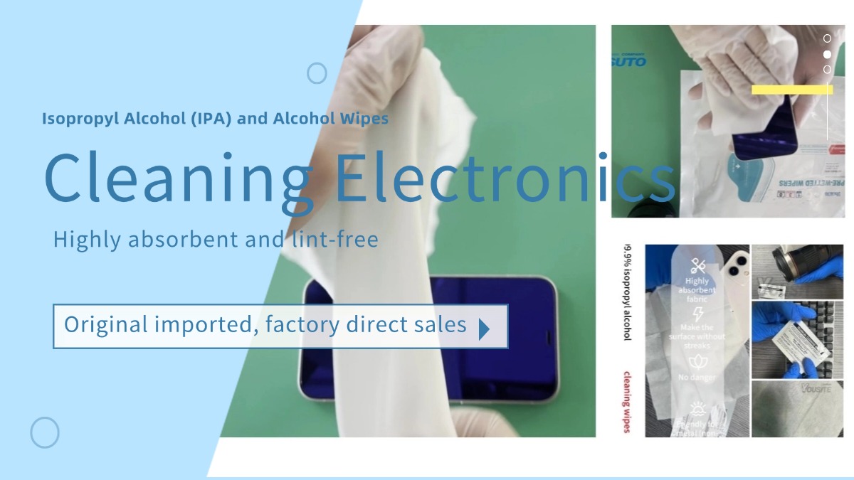 Why Isopropyl Alcohol (IPA) and Alcohol Wipes Are Essential for ...