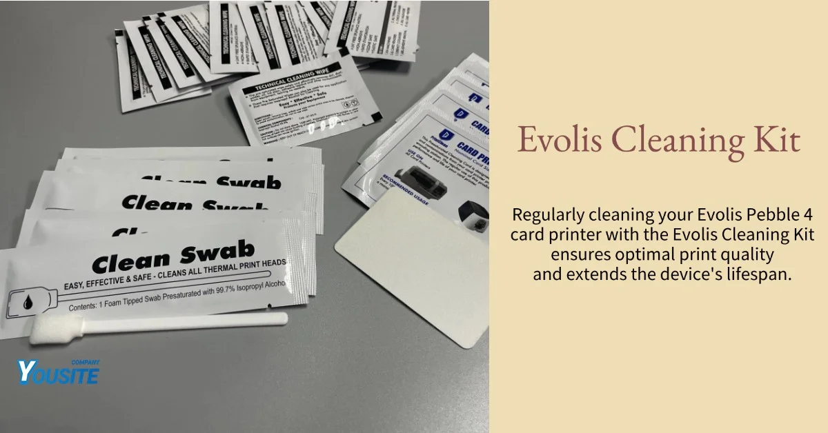 Elevate Your Printing Experience with the Evolis Pebble 4 Cleaning Kit